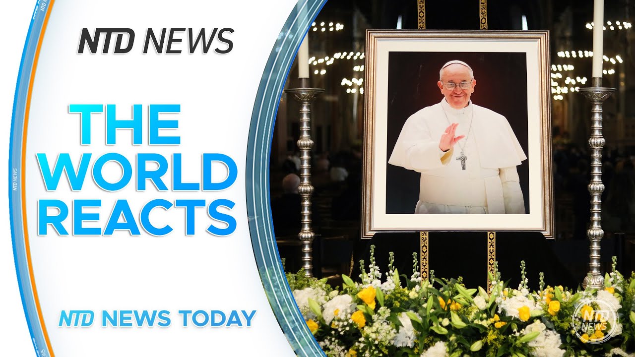 World Leaders React to Pope Francis's Death; Klaus Schwab Steps Down ...