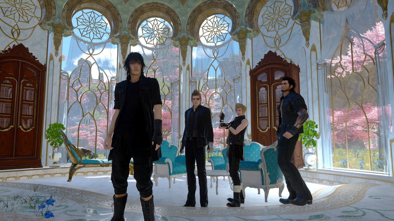 FF15 Windows Edition テネブラエの城に出現する部屋を移動させてみる - YouTube