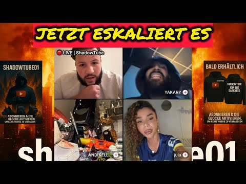 🔴 LIVE | Juju und Yakary geraten live aneinander – Barrelo & Andi Keller reagieren