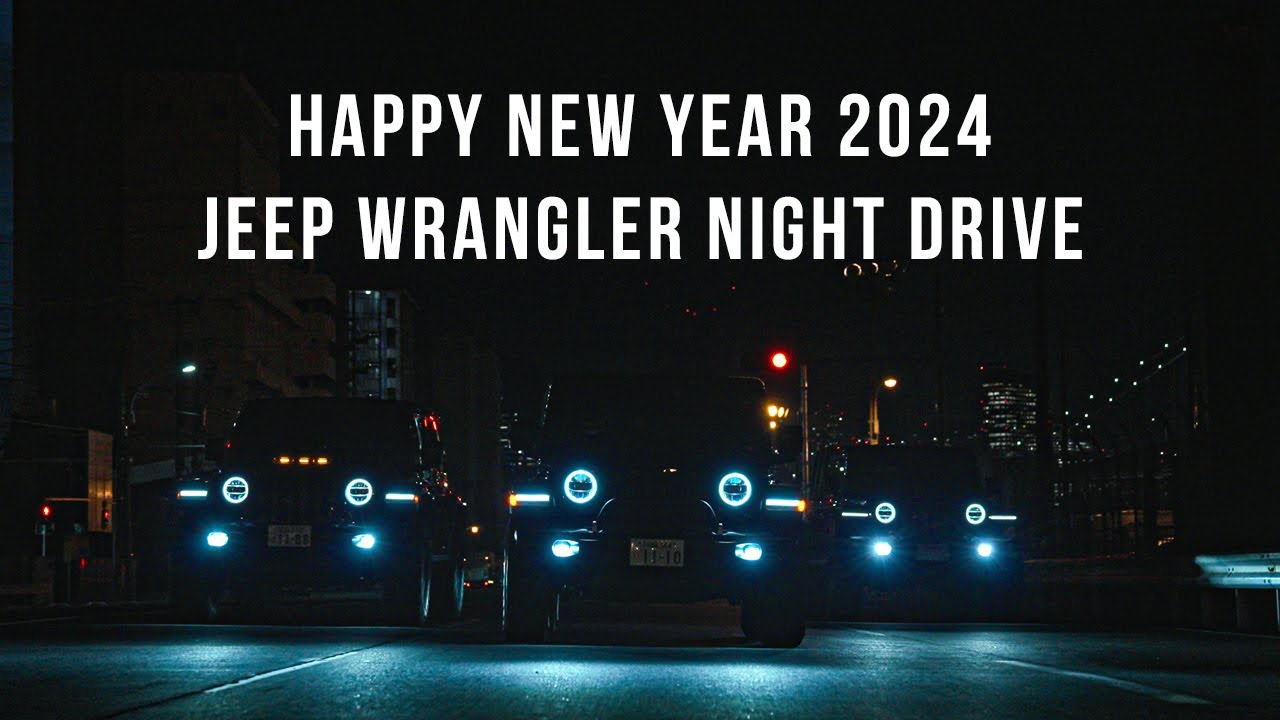 Jeep Wrangler Night Drive in Tokyo - YouTube