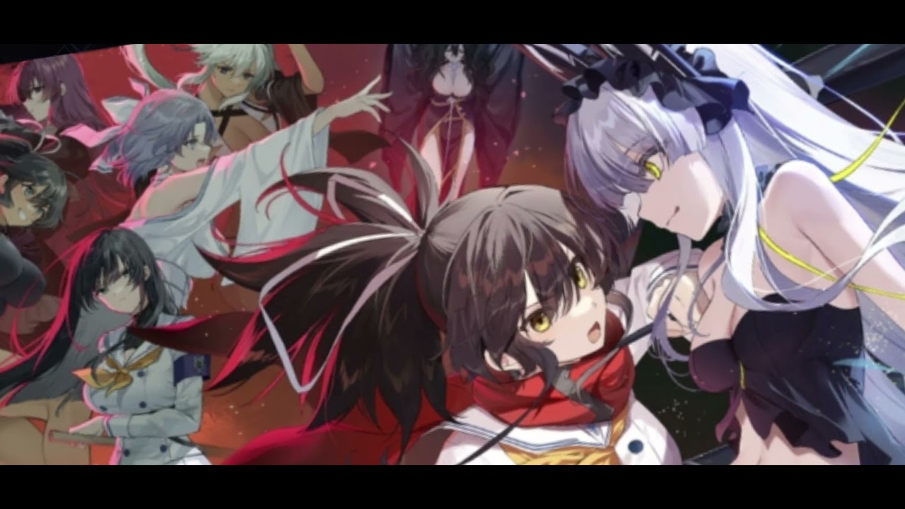 the ninja scrolls azur flash Azur Lane collab event port theme - YouTube