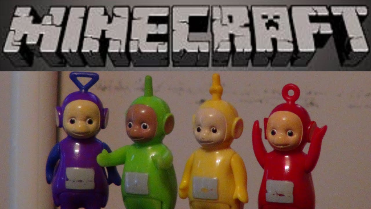 Teletubbies and Minecraft, we make the Red Teletubby Po in Minecraft ...