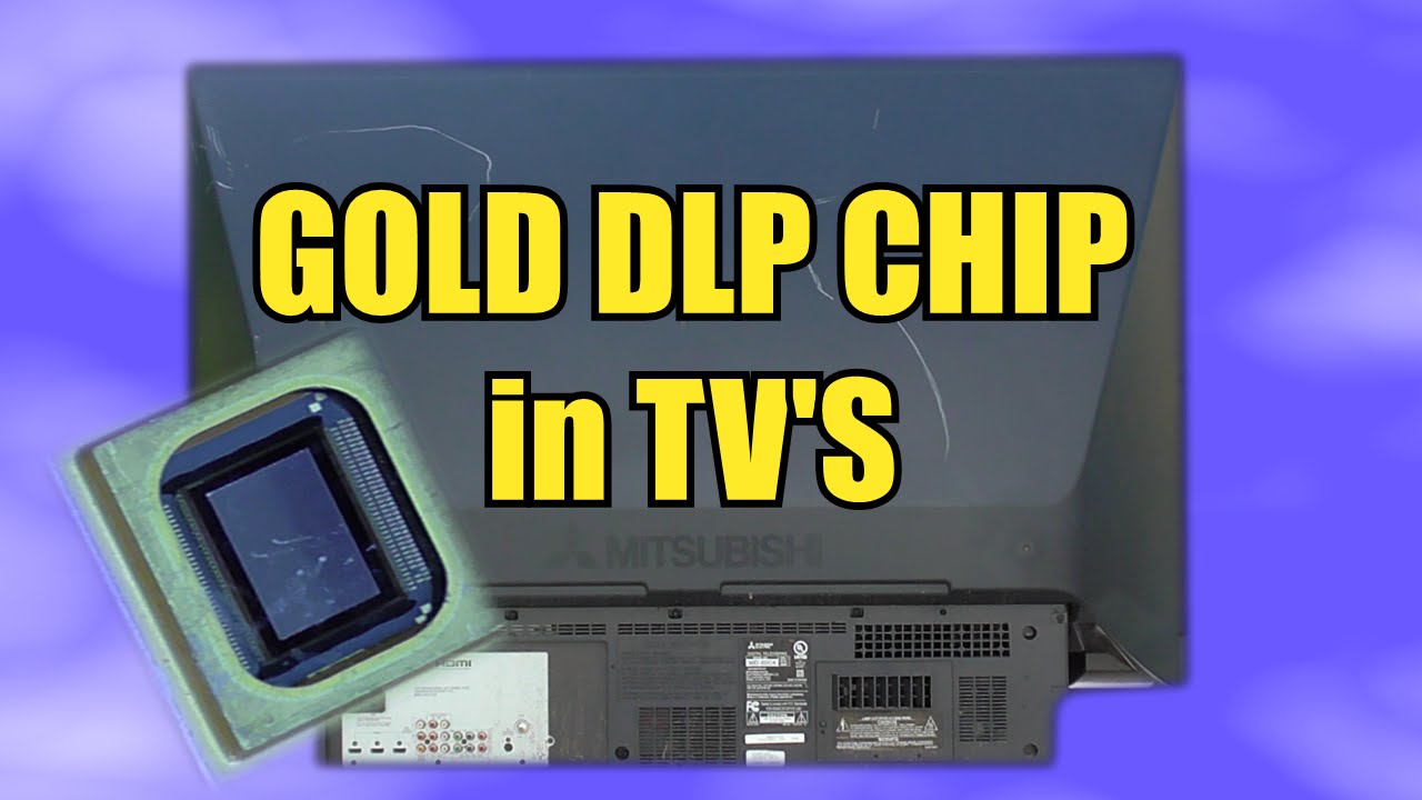 Gold DLP Chip - YouTube