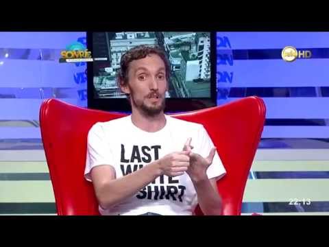 Carlos Tanco (creador de Darwin Desbocatti) en el programa Sonrie ...