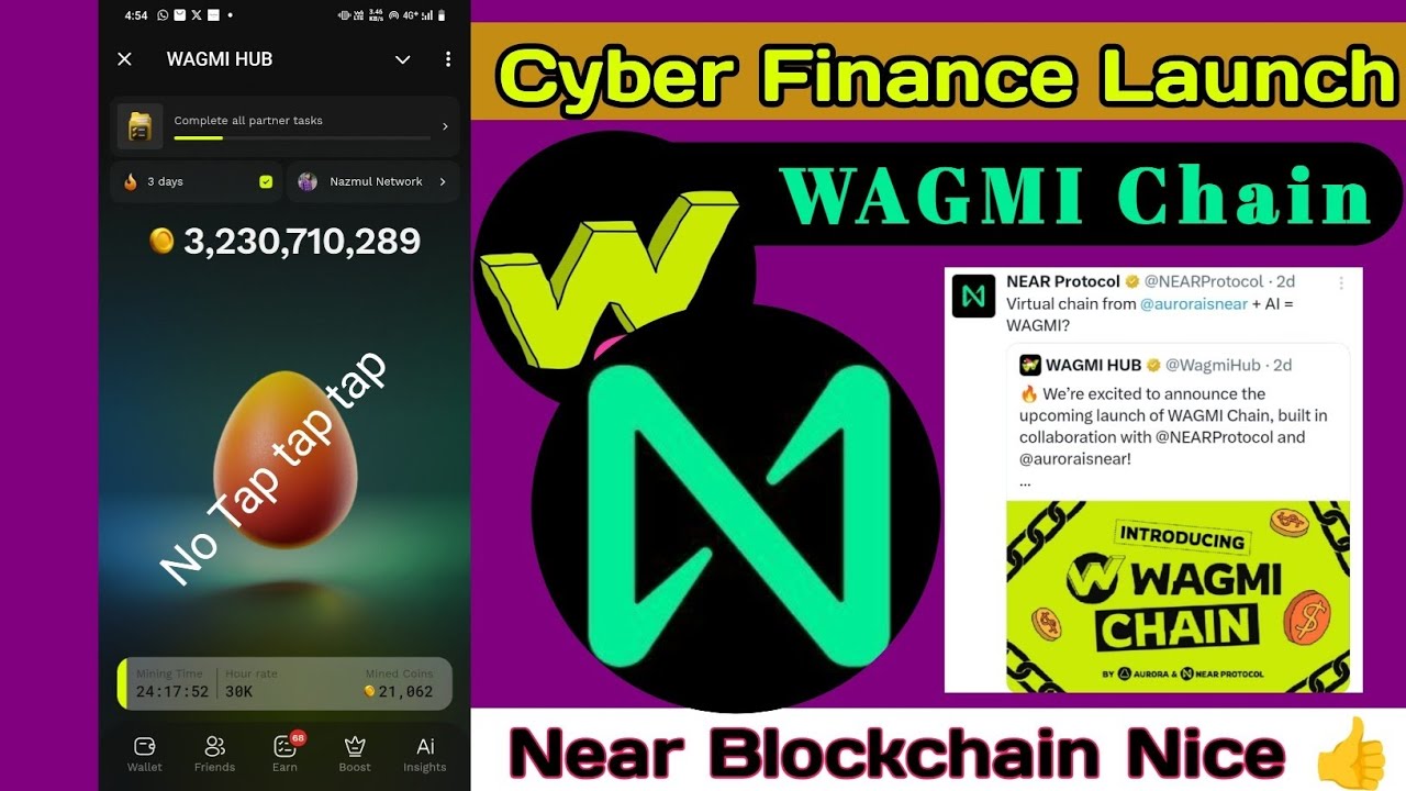 Cyber Finance Launch WAGMI Chain || Cyber Finance Airdrop Update || Cyber Finance Listing Soon ...