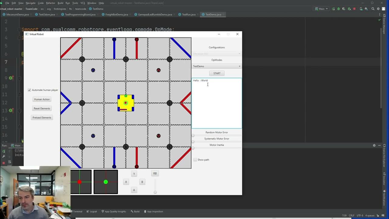 Java Simulation 2 Telemetry - YouTube
