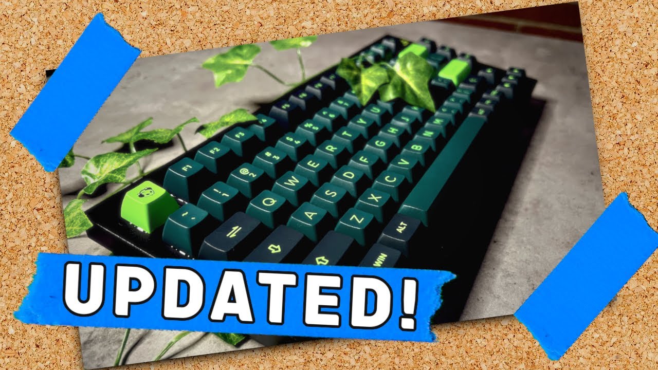 I'm Finally Tape Modding my Keychron Q1! - YouTube
