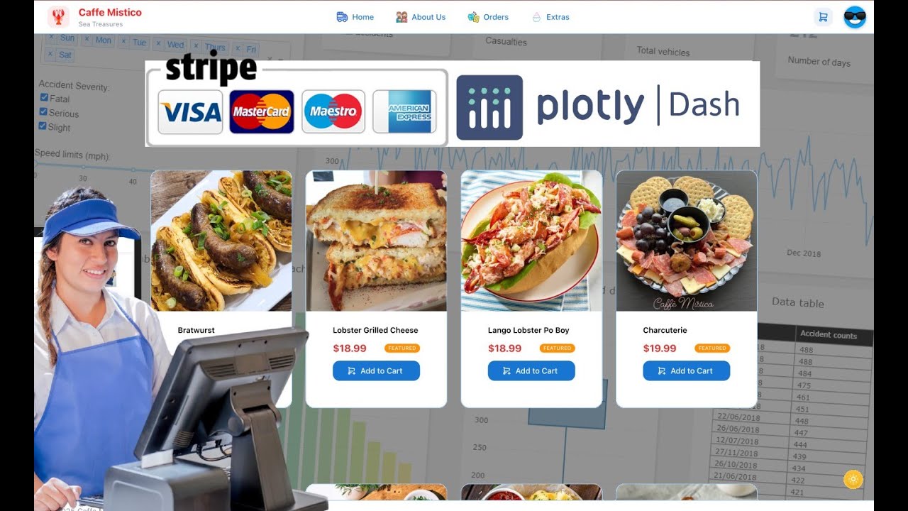 Build a Full-Stack Restaurant POS System | Python, Dash & Stripe SaaS ...