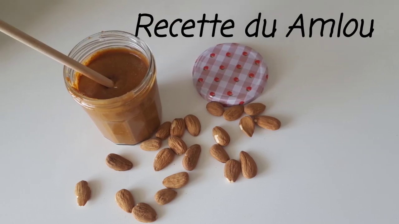 Recette simple et rapide du Amlou Marocain - YouTube