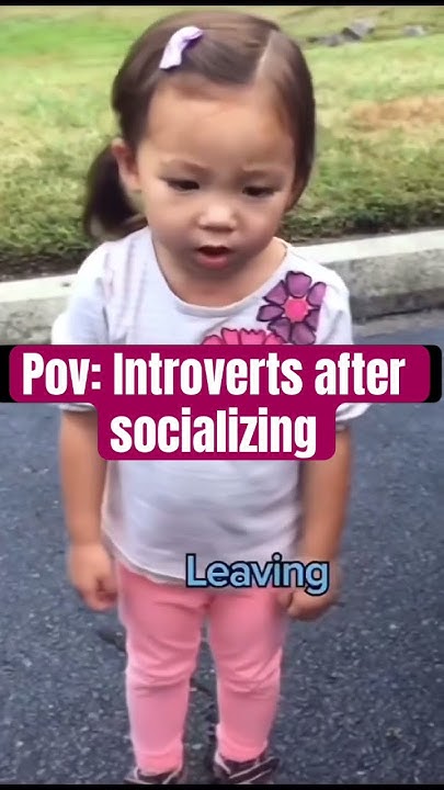 The best part for Introverts after socializing #introvertsecrets - YouTube