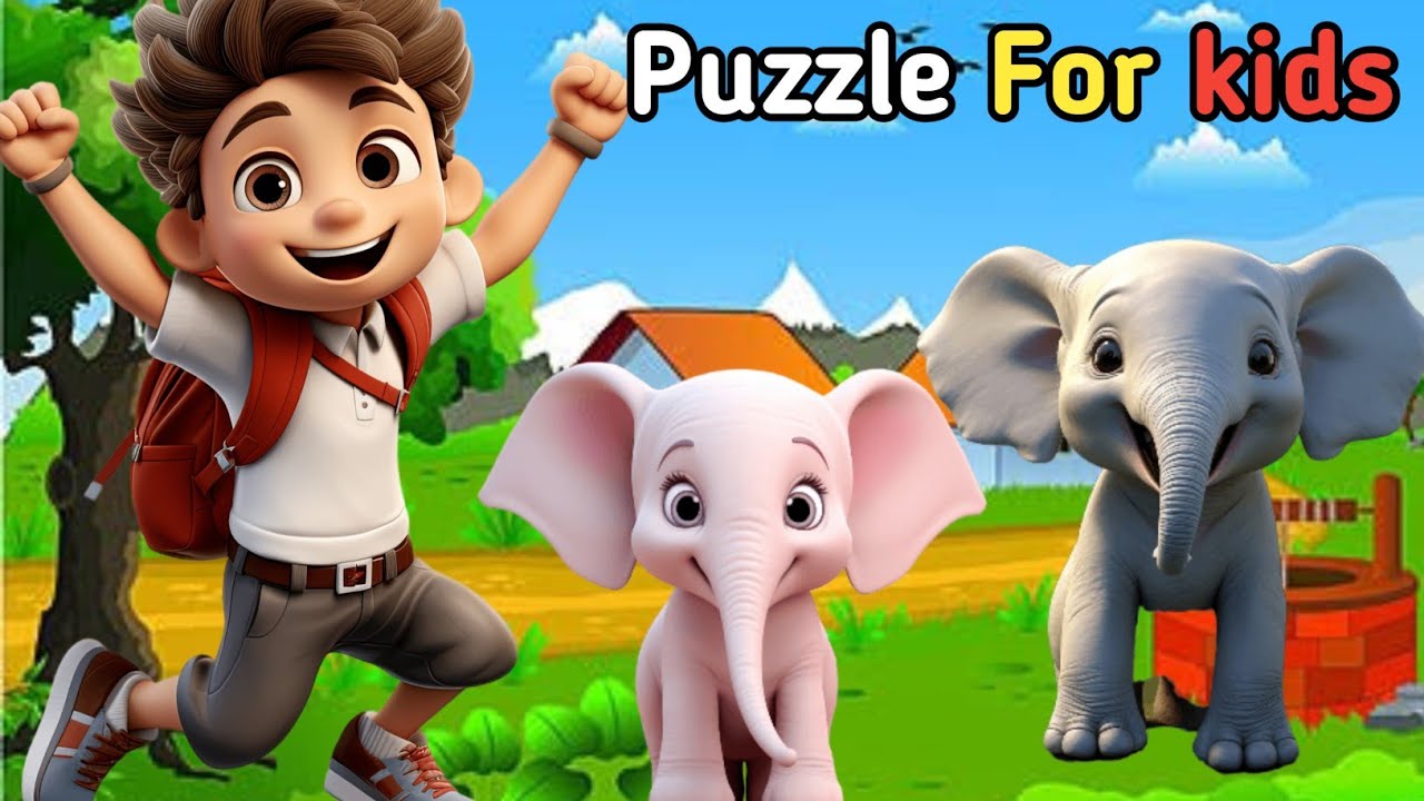 How to solve kids puzzle | Kids Lurning Game | Kids educational lessons ...