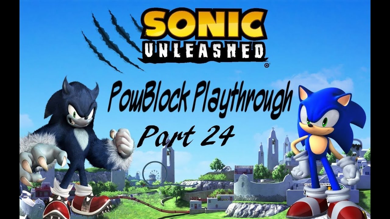 Sonic Unleashed Playthrough pt24 - Light Speed Dash Shoes/ Arid Sands ...