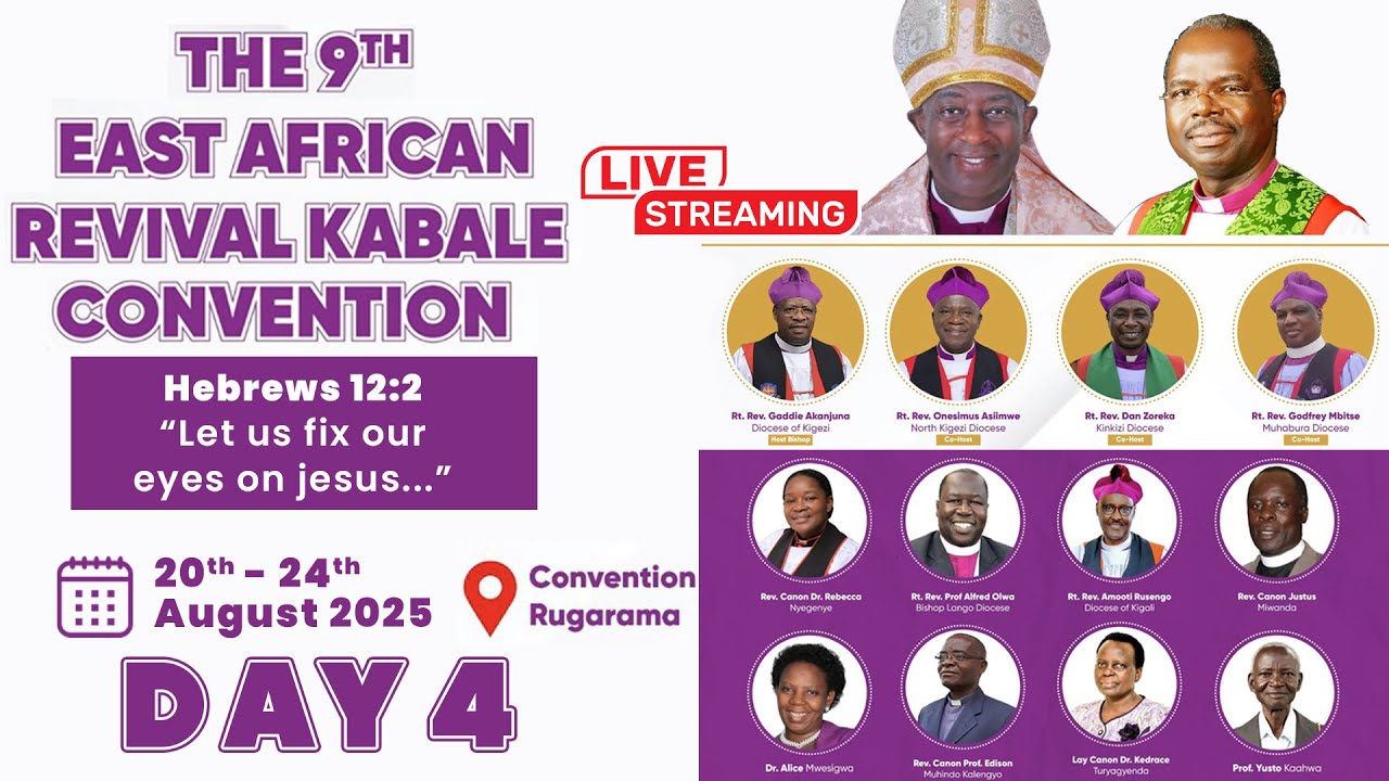 The 9th East African Revival Convention | Hosted by Kigezi Diocese-DAY4 ...