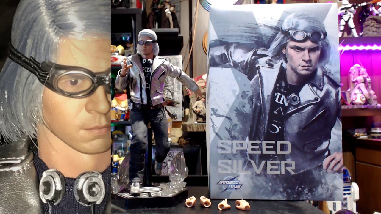 SooSoo Toys 1/6 Scale Speed Silver AKA Quick Silver Action Figure ...
