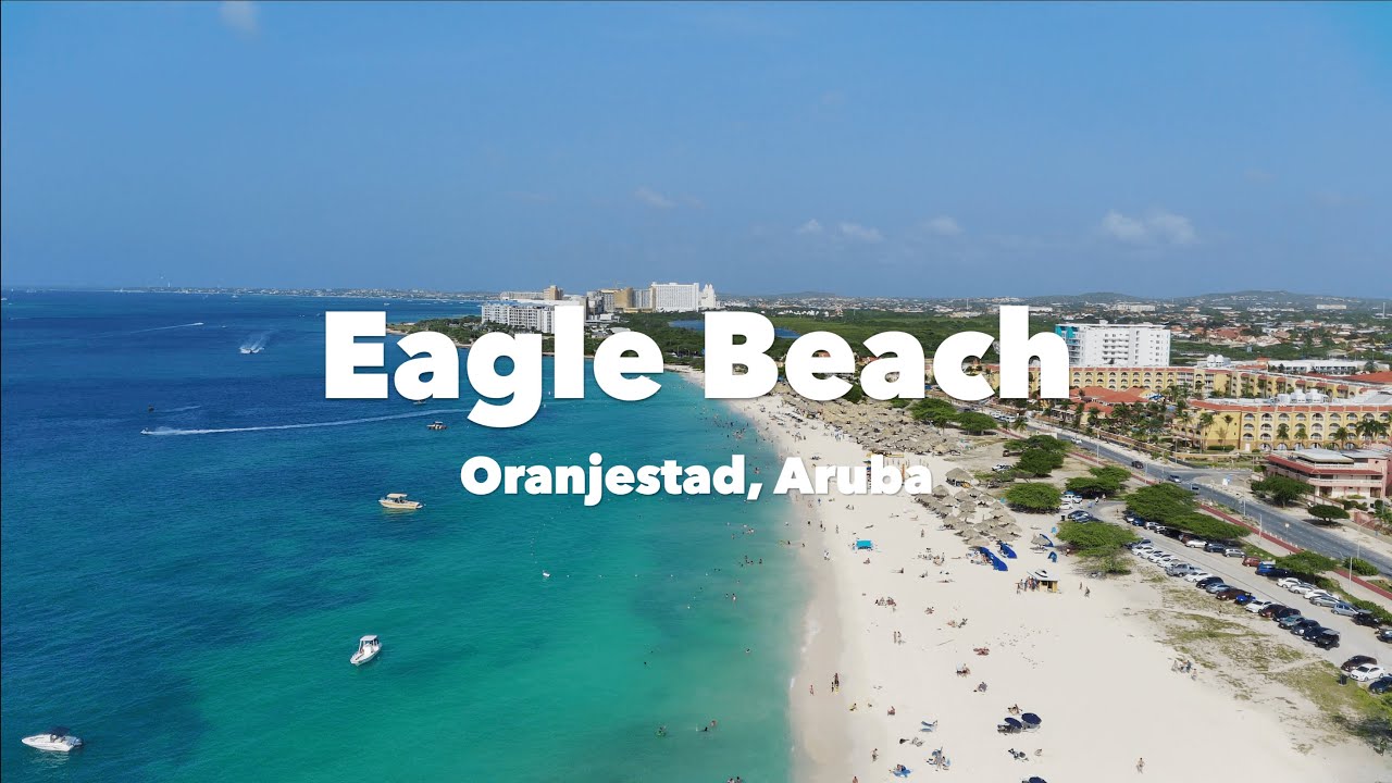 Oranjestad, Aruba - Eagle Beach (4K) - YouTube