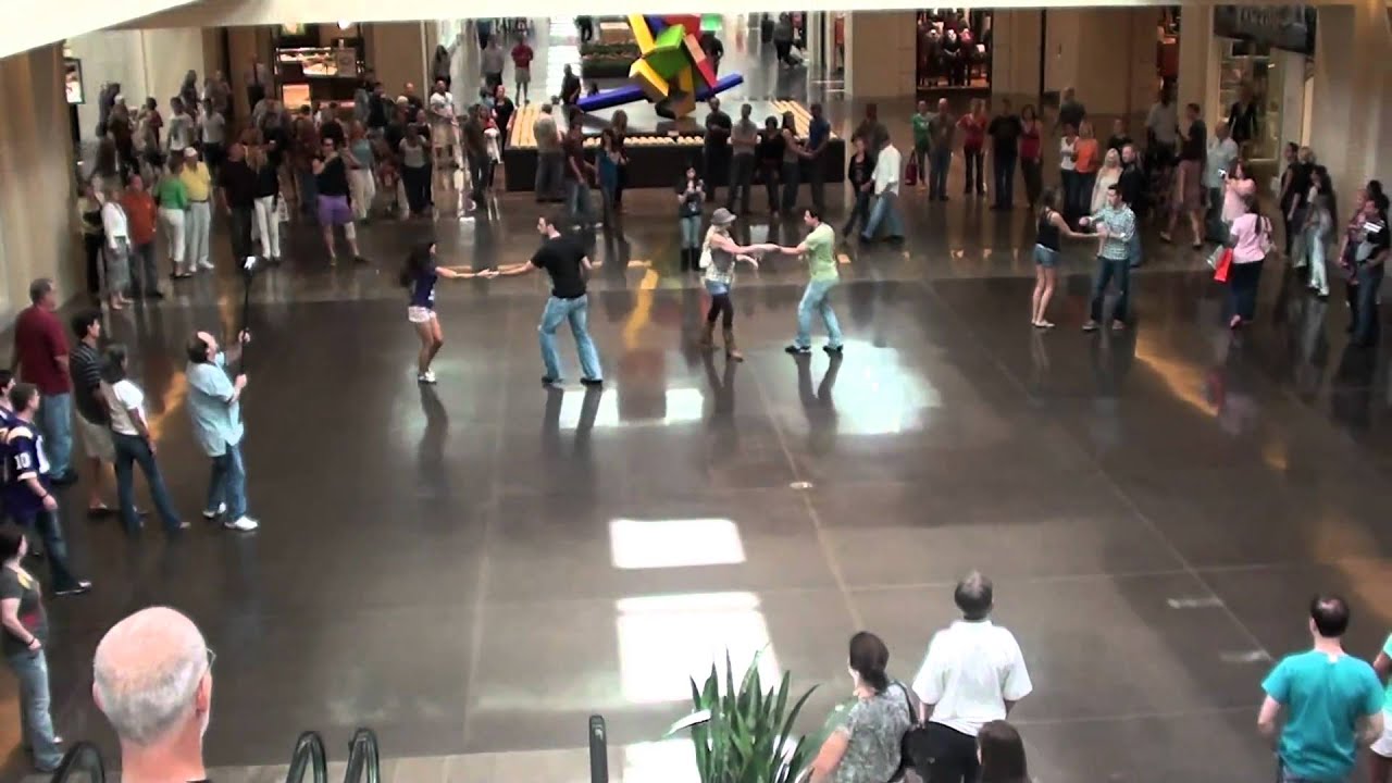 West Coast Swing Flash Mob in Dallas - YouTube