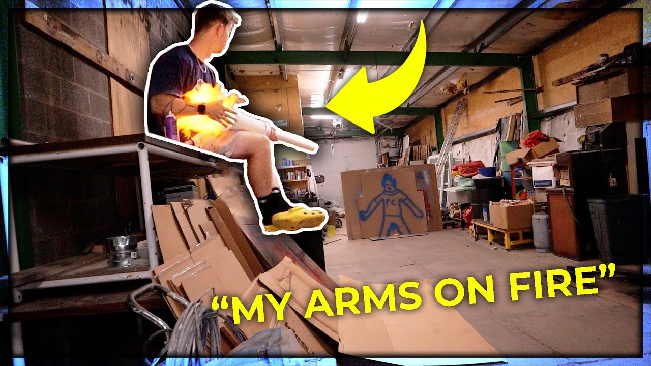 POTATO CANNON FAIL - YouTube