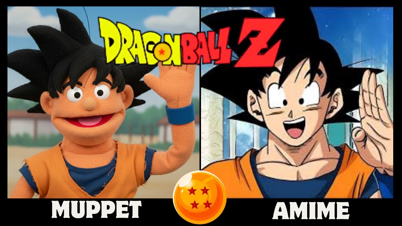 Dragon Ball Z: Anime to Muppets (Compilation video) - YouTube