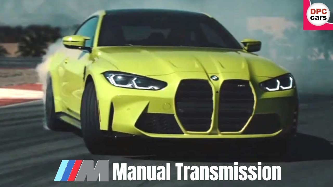 New 2021 BMW M4 With Manual Transmission Trailer - YouTube