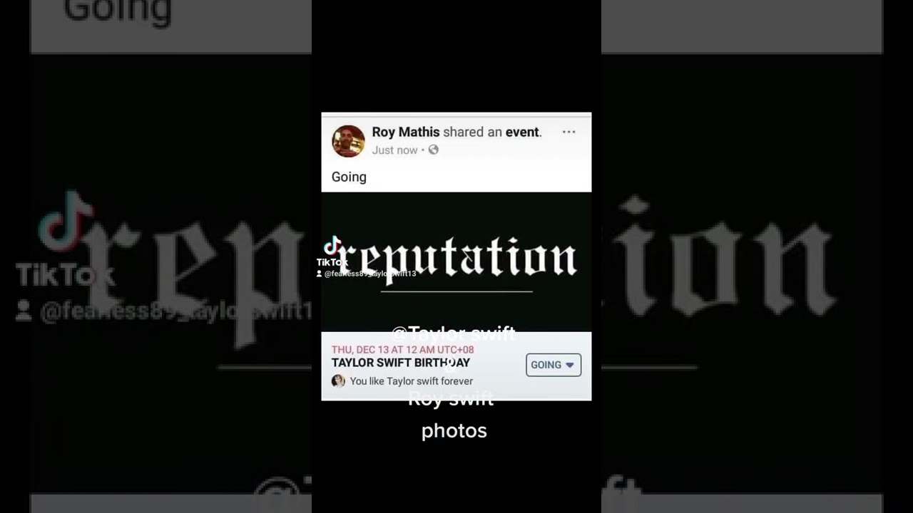 proof. # Taylorswift. and Roy Mathis "swift " ARE HUSBAND AND WIFE ...