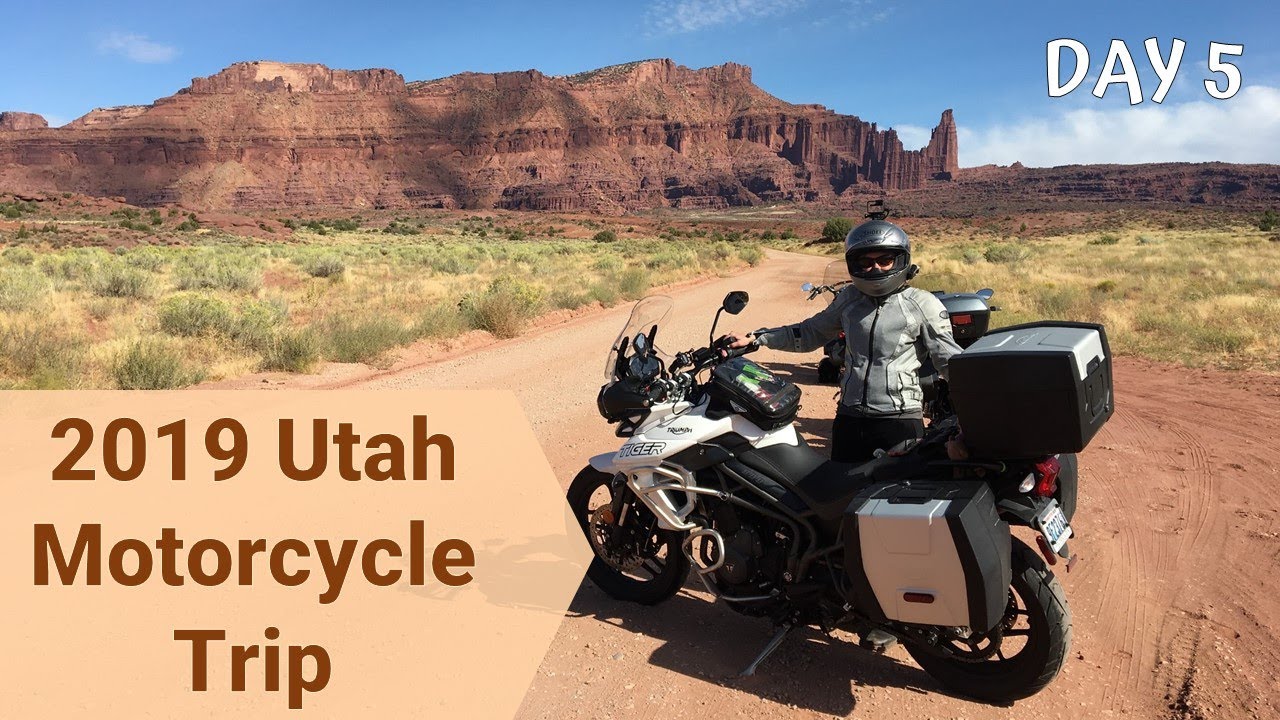 Utah Motorcycle Trip Day 5 to Moab Utah - YouTube