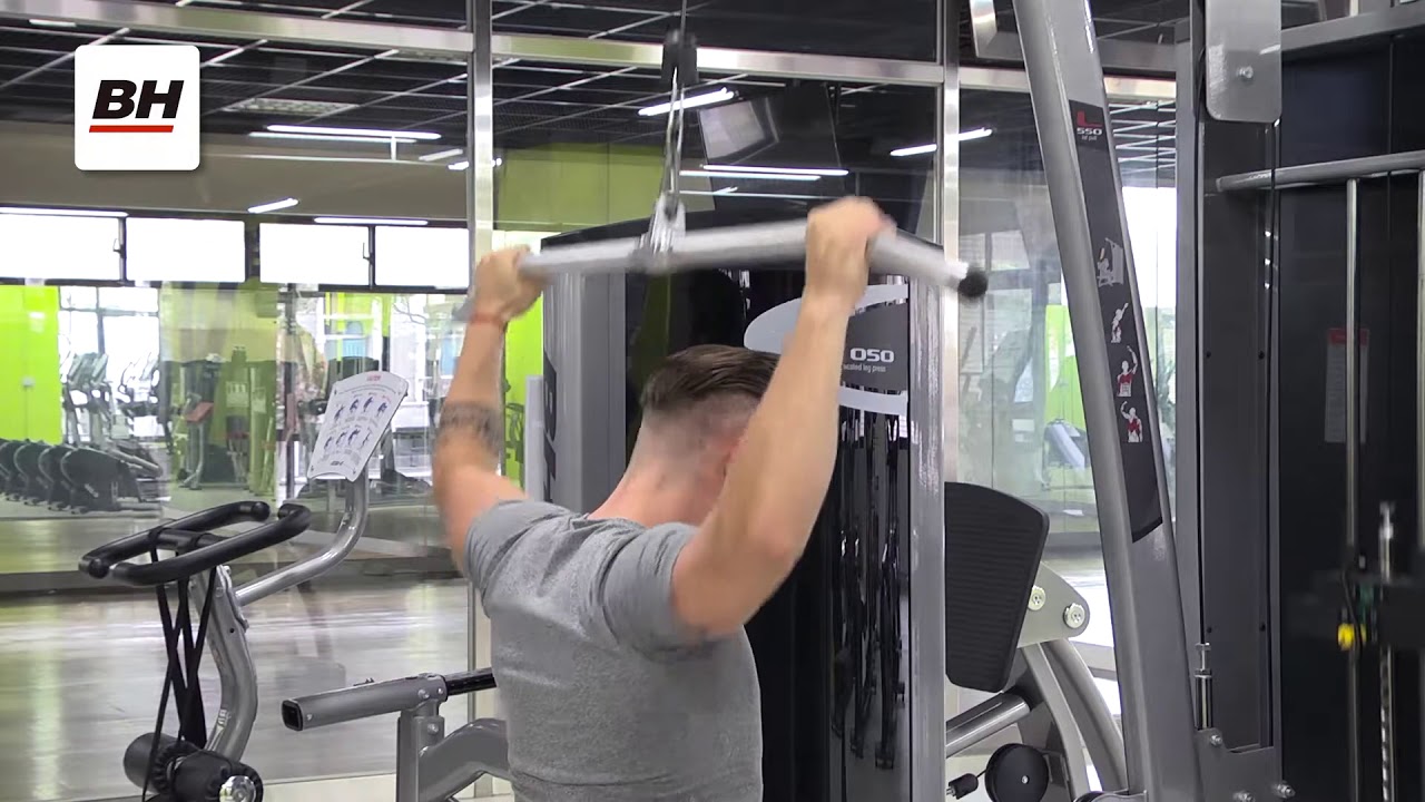 Posilovací zařízení BH Fitness L550 LAT PULL - YouTube