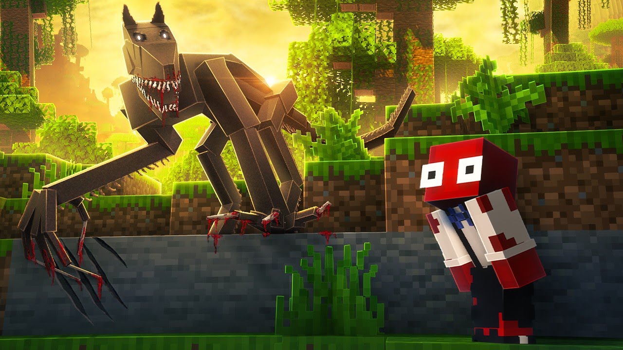 Přežil Jsem WOLFMAN v HOROR Minecraftu - YouTube