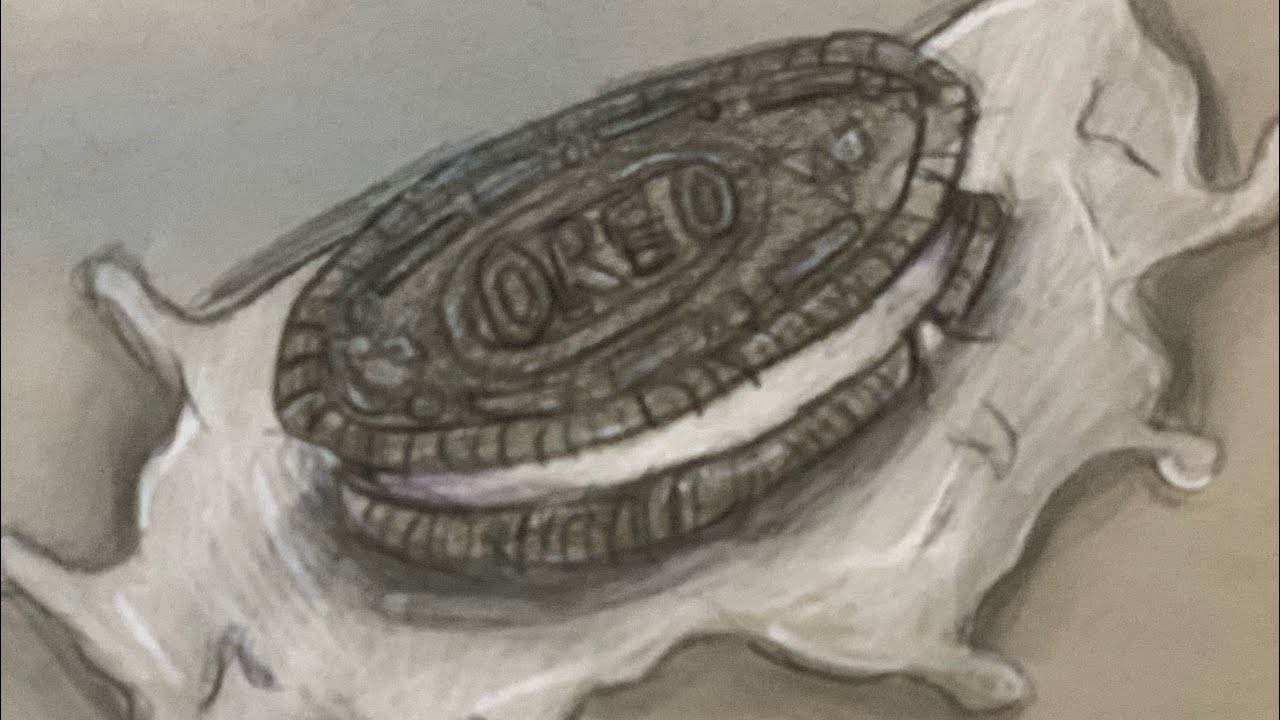 Drawing an 🍪OREO🍪| Sophia’s art Studio | - YouTube