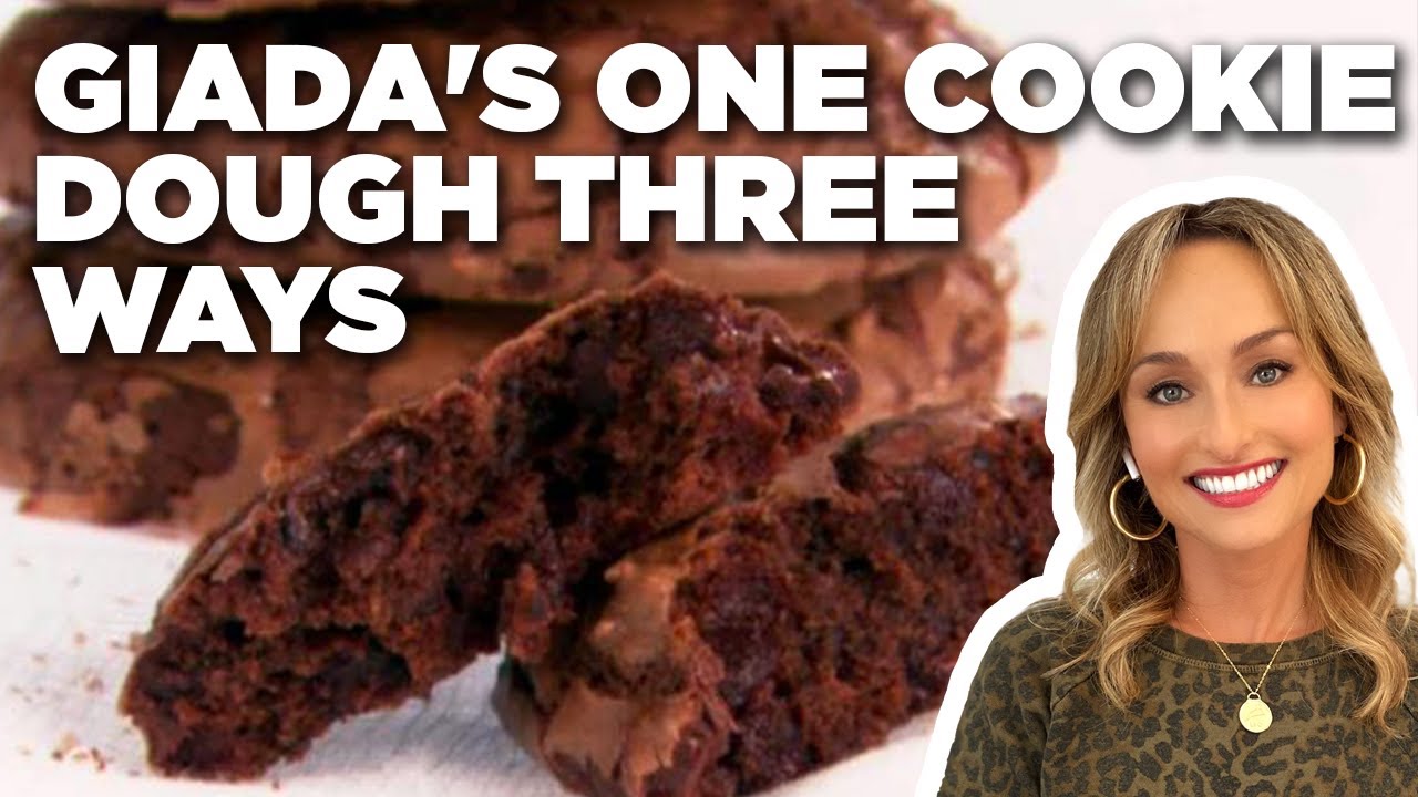 Giada De Laurentiis' One Cookie Recipe Three Ways | Giada At Home ...