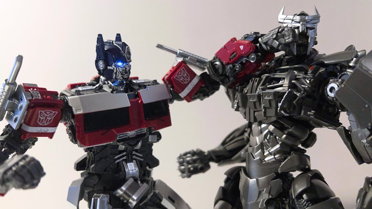 Scourge vs Optimus Prime | Transformers Stop-Motion Rise of the beasts ...