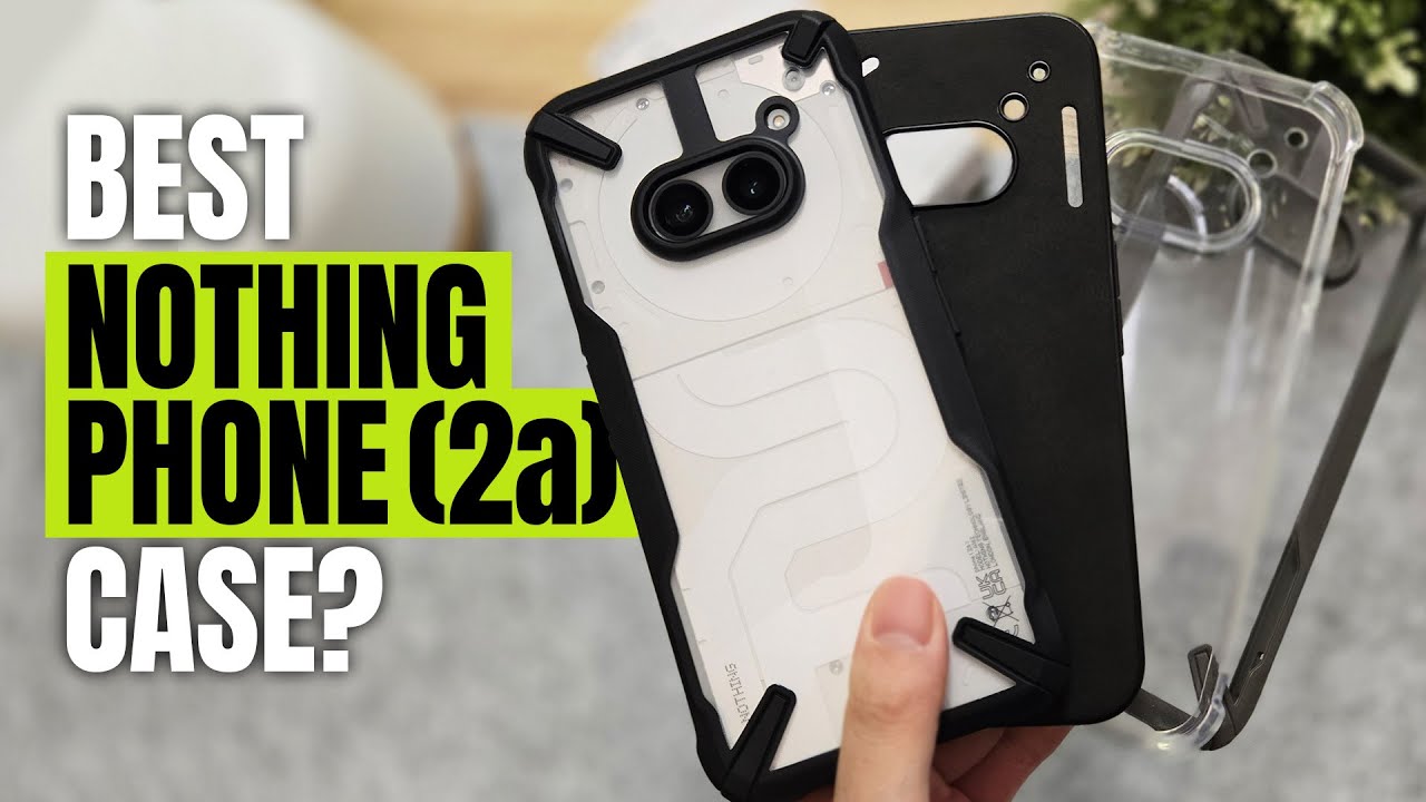 Nothing Phone (2a) case review! From Ringke, Tudia, and more! - YouTube