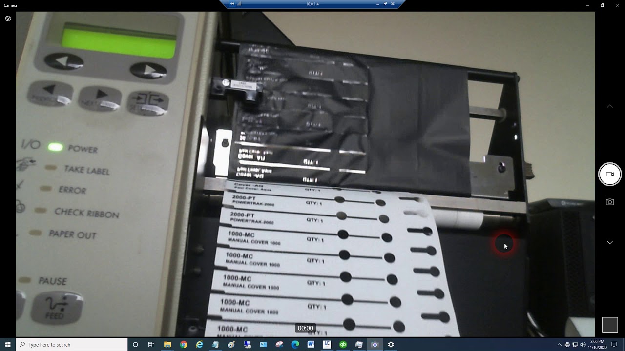 Label Connector with Tag Printer - YouTube