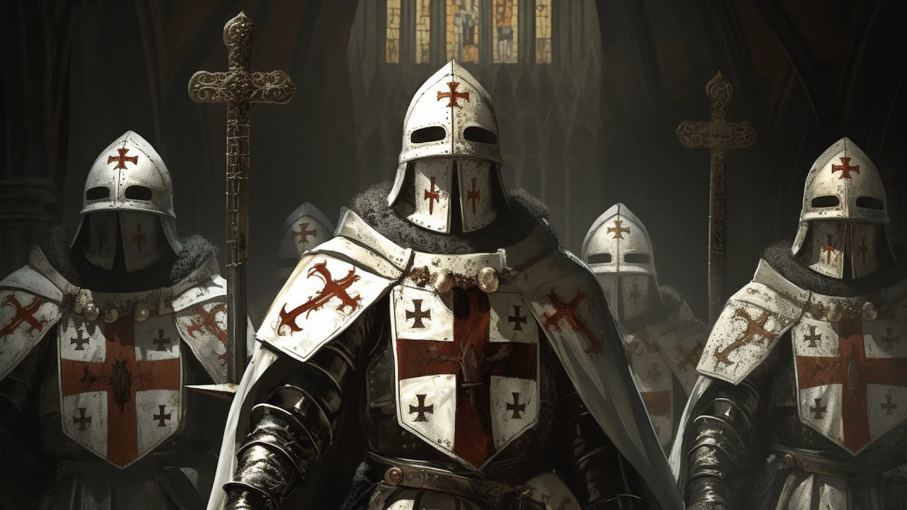 Crusaders Chanting in a Medieval Monastery - Benedicat nos Deus - YouTube