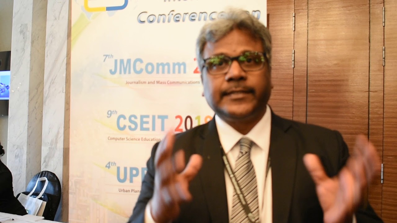 JMComm 2018 Dr John Britto Parisutham - YouTube