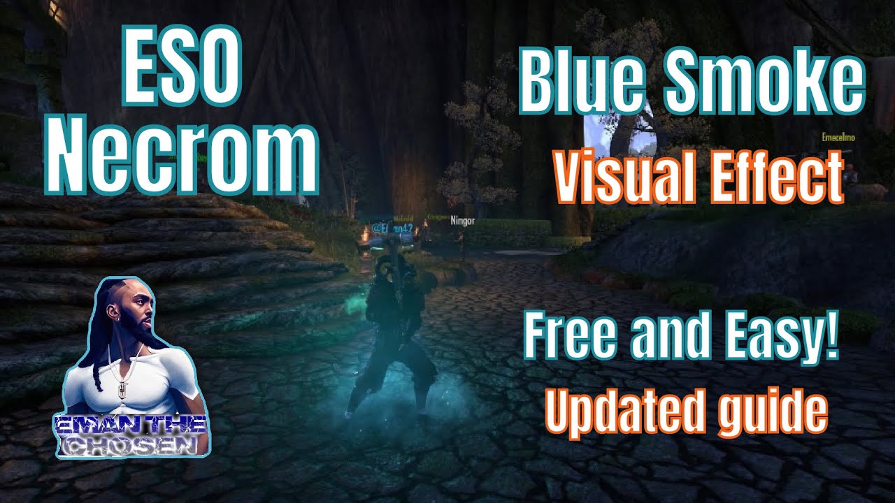 ESO Free Blue Smoke Visual Effect How to get (Necrom Update) - YouTube