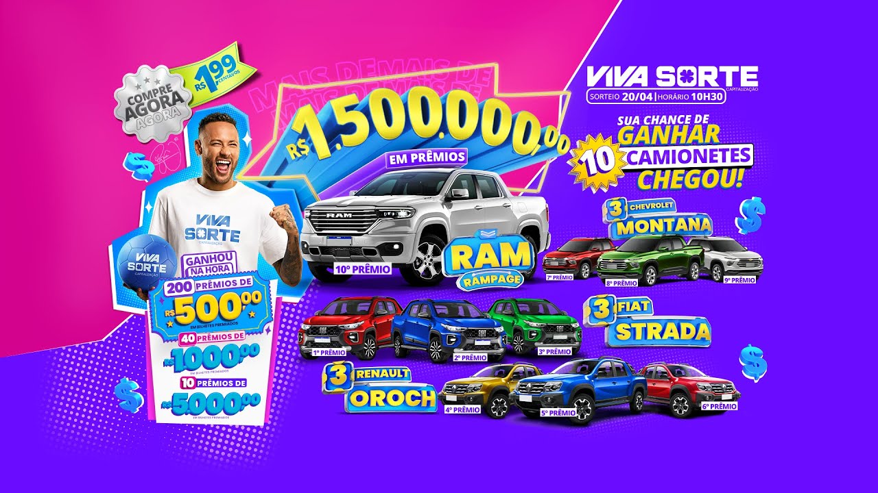 Programa VIVA SORTE - Sorteio 20/04/25 - YouTube