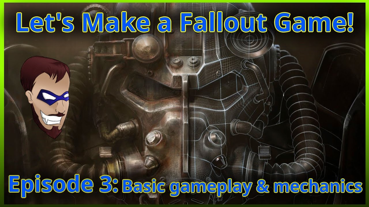 Let's Make A Fallout Game - Gameplay Mechanics (Part 3) - YouTube