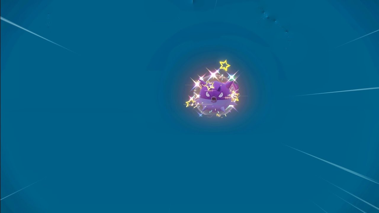 SHINY QWILFISH in Pokemon Scarlet and Violet - YouTube