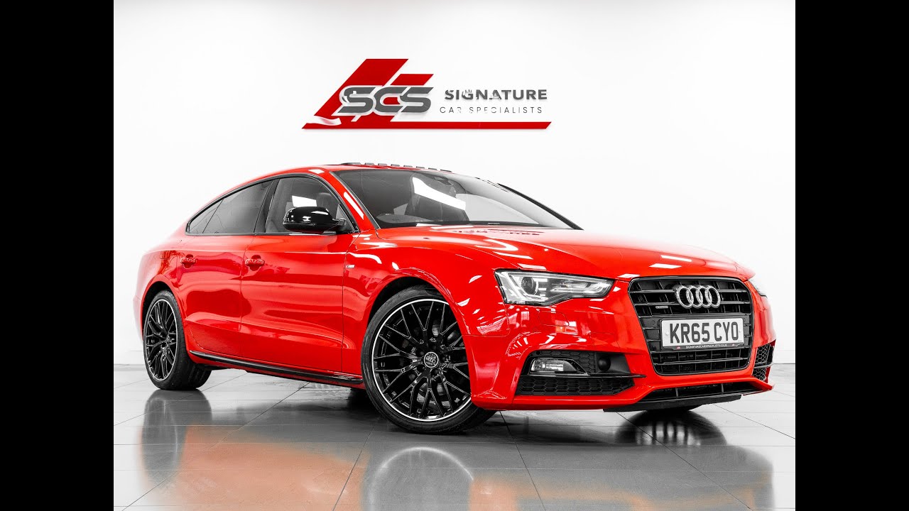 2015-65 Audi A5 Sportback 2.0 TDI Black Edition Quattro Auto 190PS ...