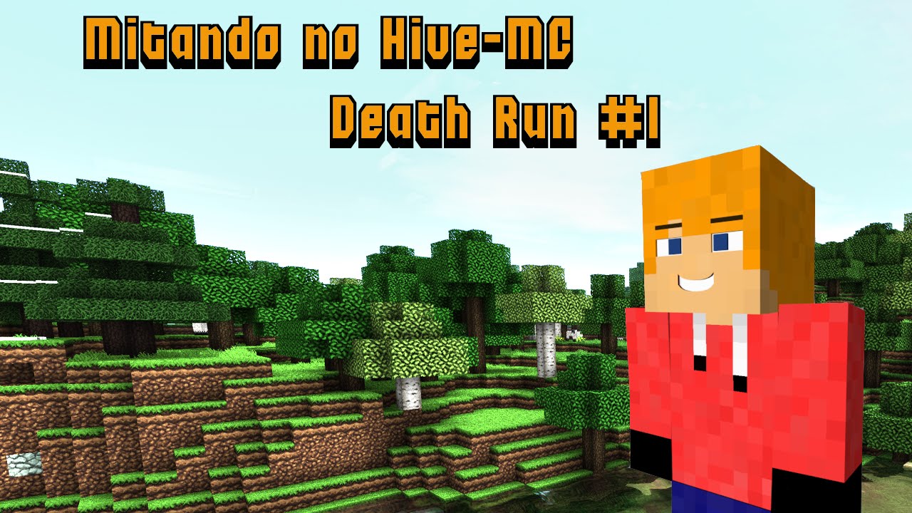 Mitando no Hive MC - Death Run #1 - Minecraft - YouTube