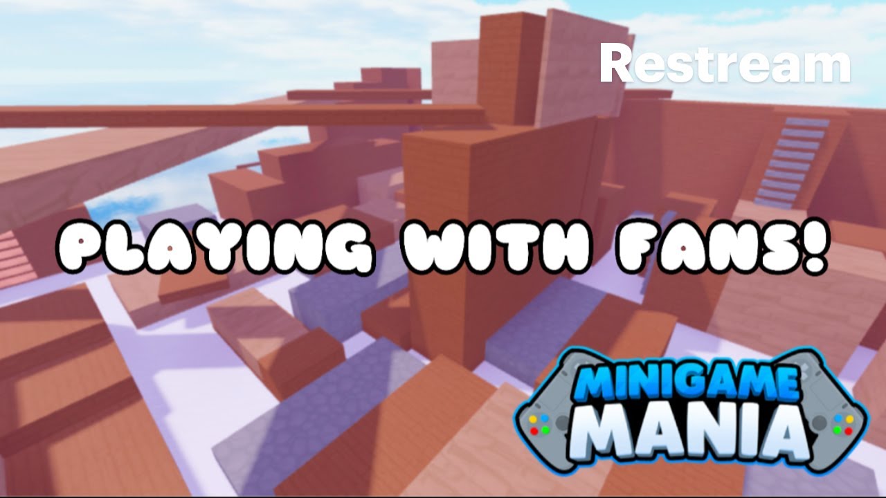 Playing Minigame Mania, with fans and owner! - YouTube