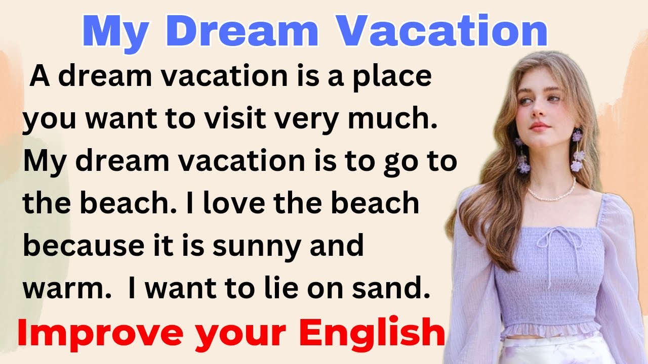 My Dream | Improve your English | Everyday Speaking | Level 1 ...