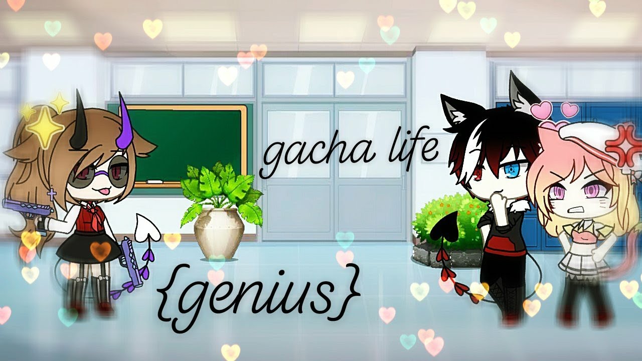 {genius} //gacha life //lazy// - YouTube