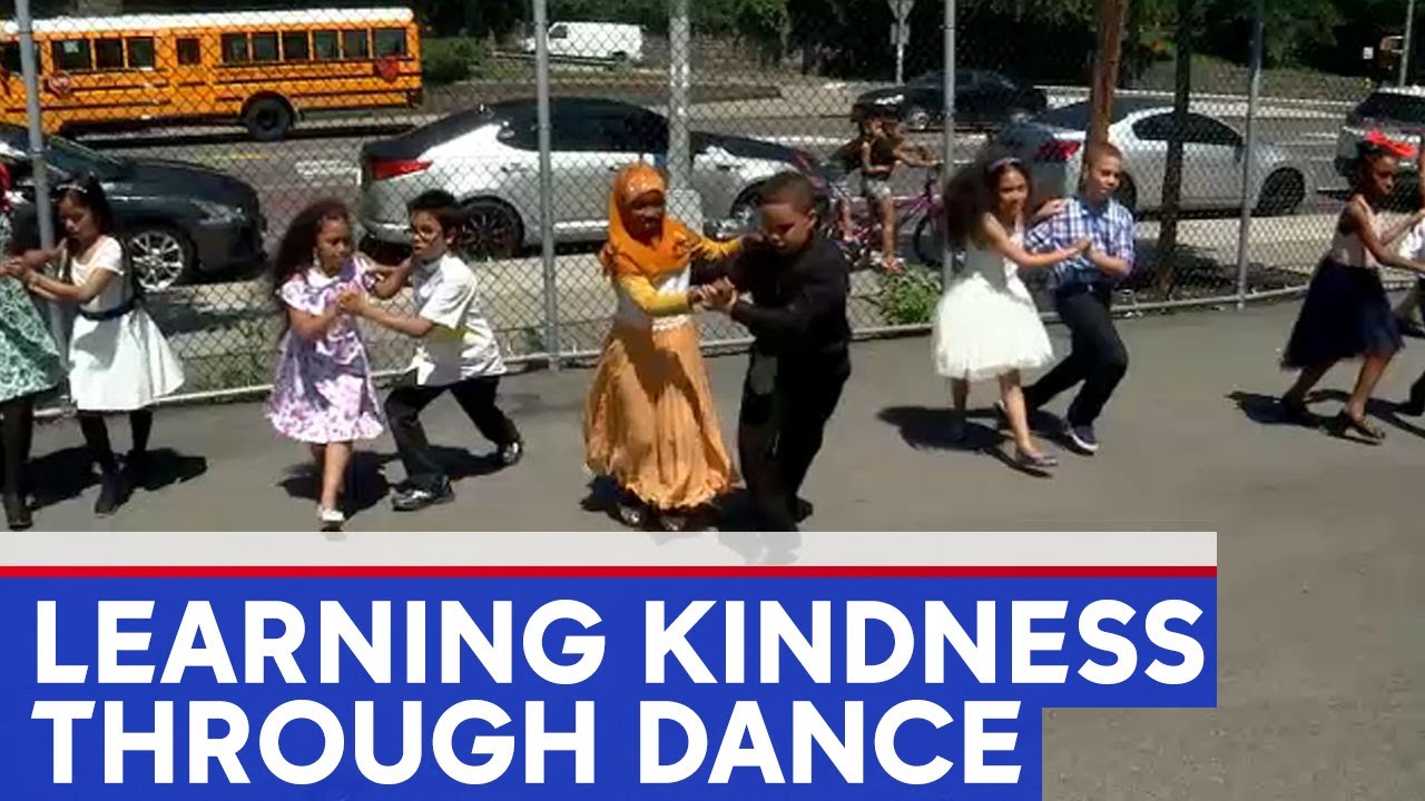 Bronx students learn kindness through ballroom dancing - YouTube