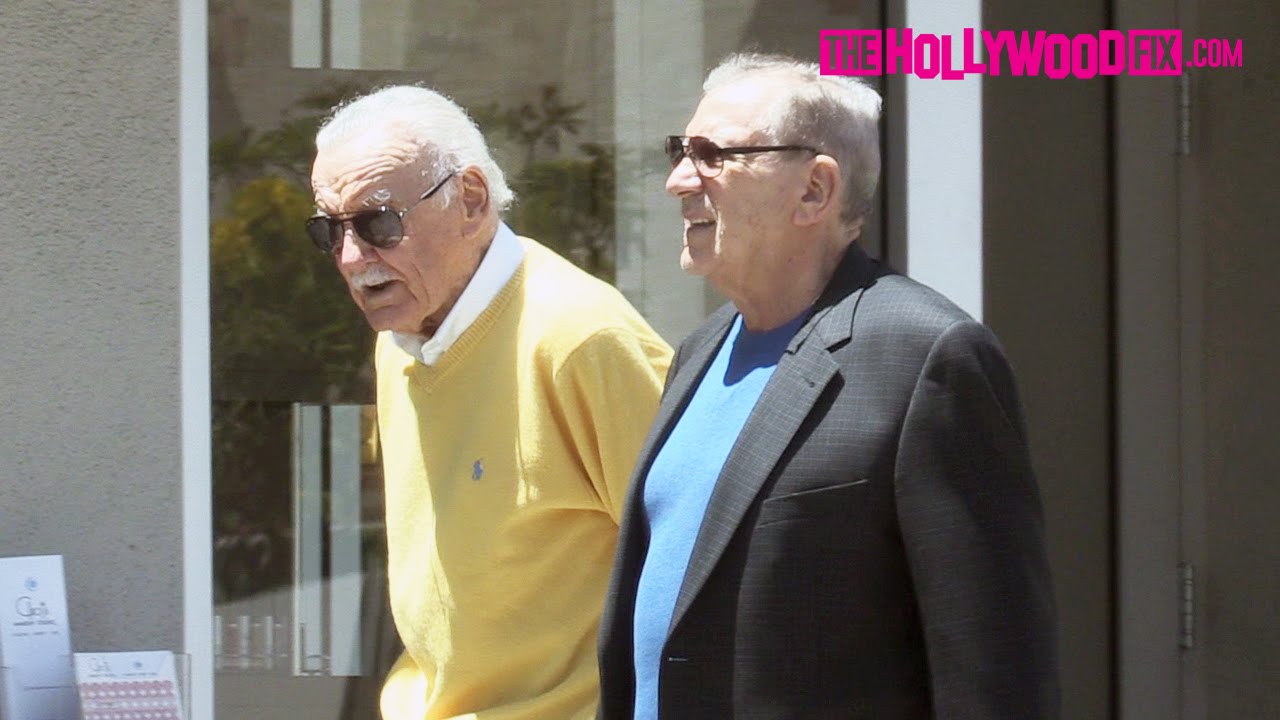 Stan Lee Heads To Lunch With A Friend In Beverly Hills 8.11.16 ...
