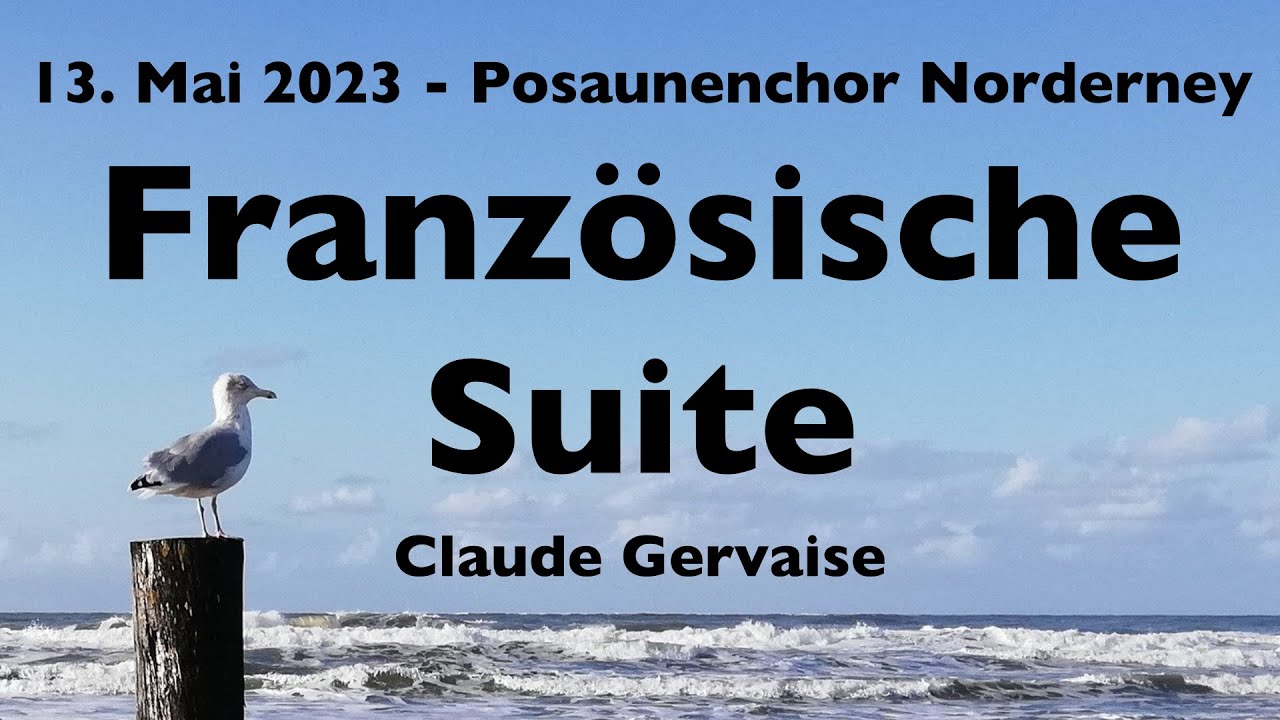Claude Gervaise (1510-1558): Französische Suite - Posaunenchor ...