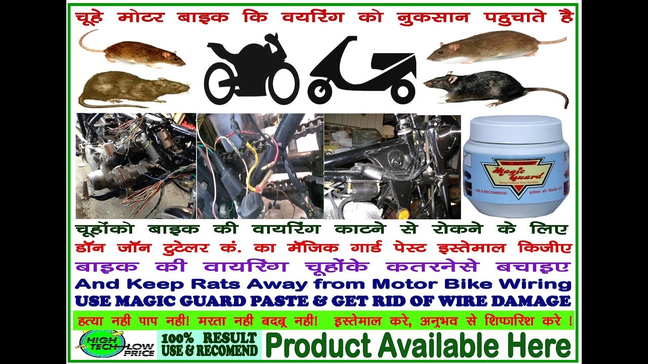 Rat Repellent For Car & Bike Wiring Car Protection from Rats/Rodent ...
