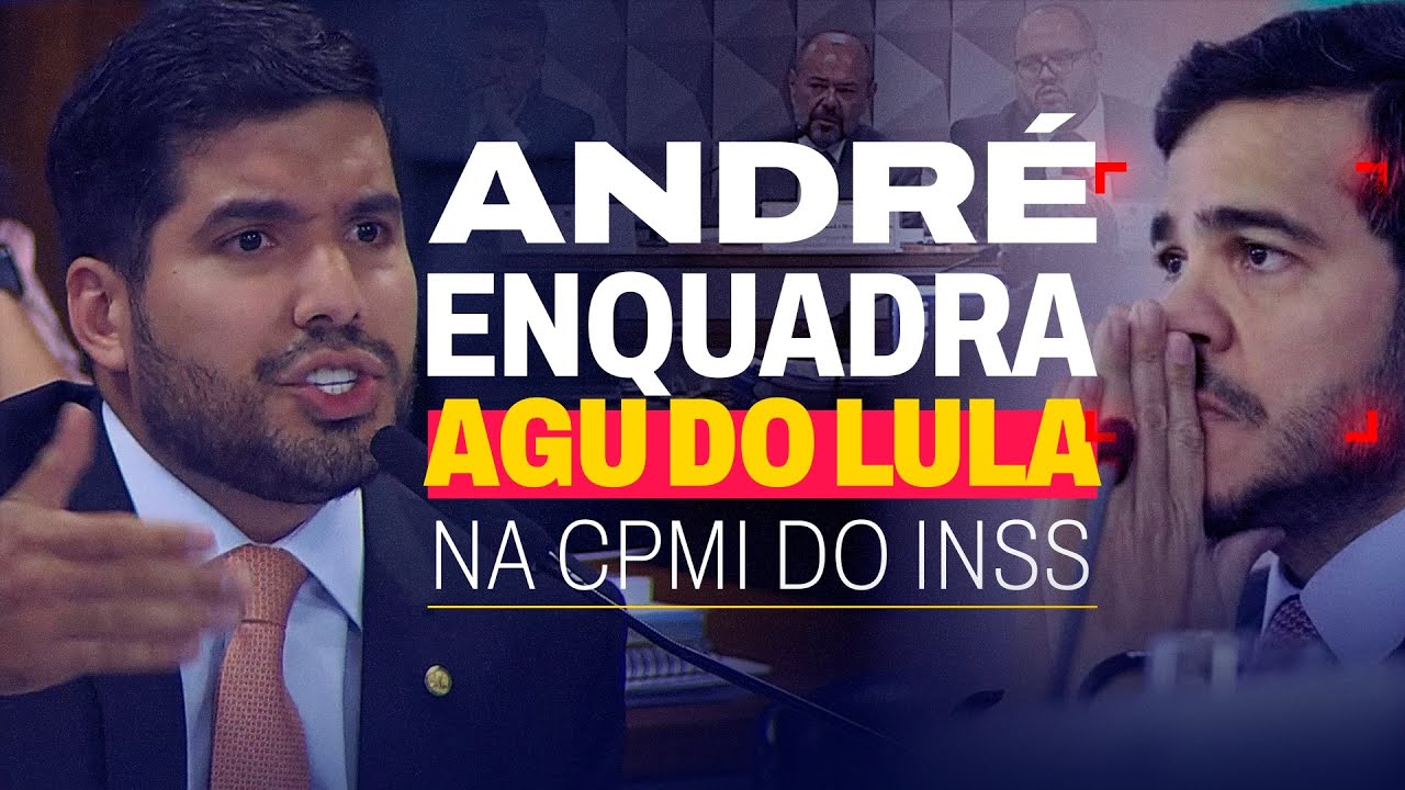 CPMI DO INSS | ANDRÉ FERNANDES ENQUADRA O AGU DO LULA! - YouTube
