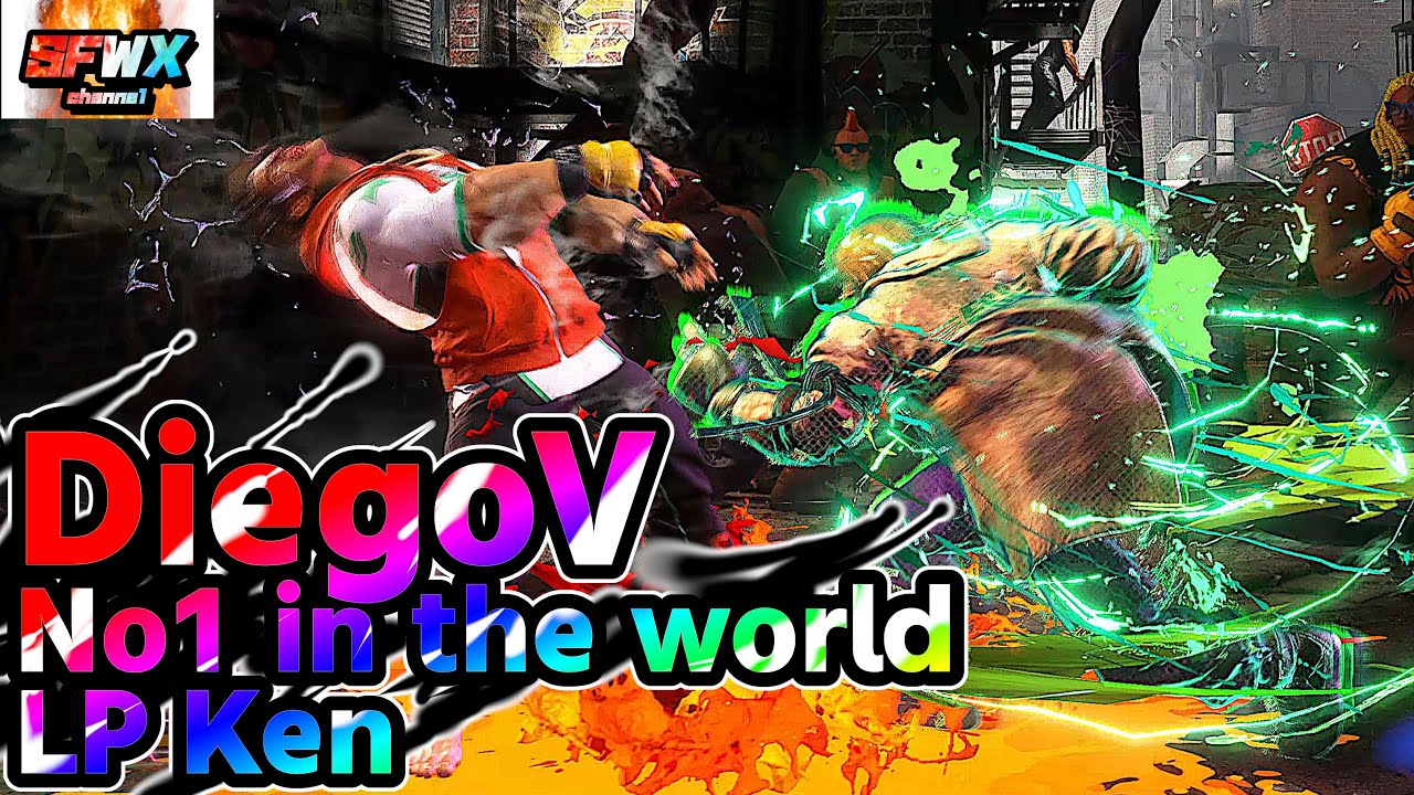 DiegoV No1 in the world LP Ken sf6 Beta2 SF6 SFWX 4K StreetFighter6 ...