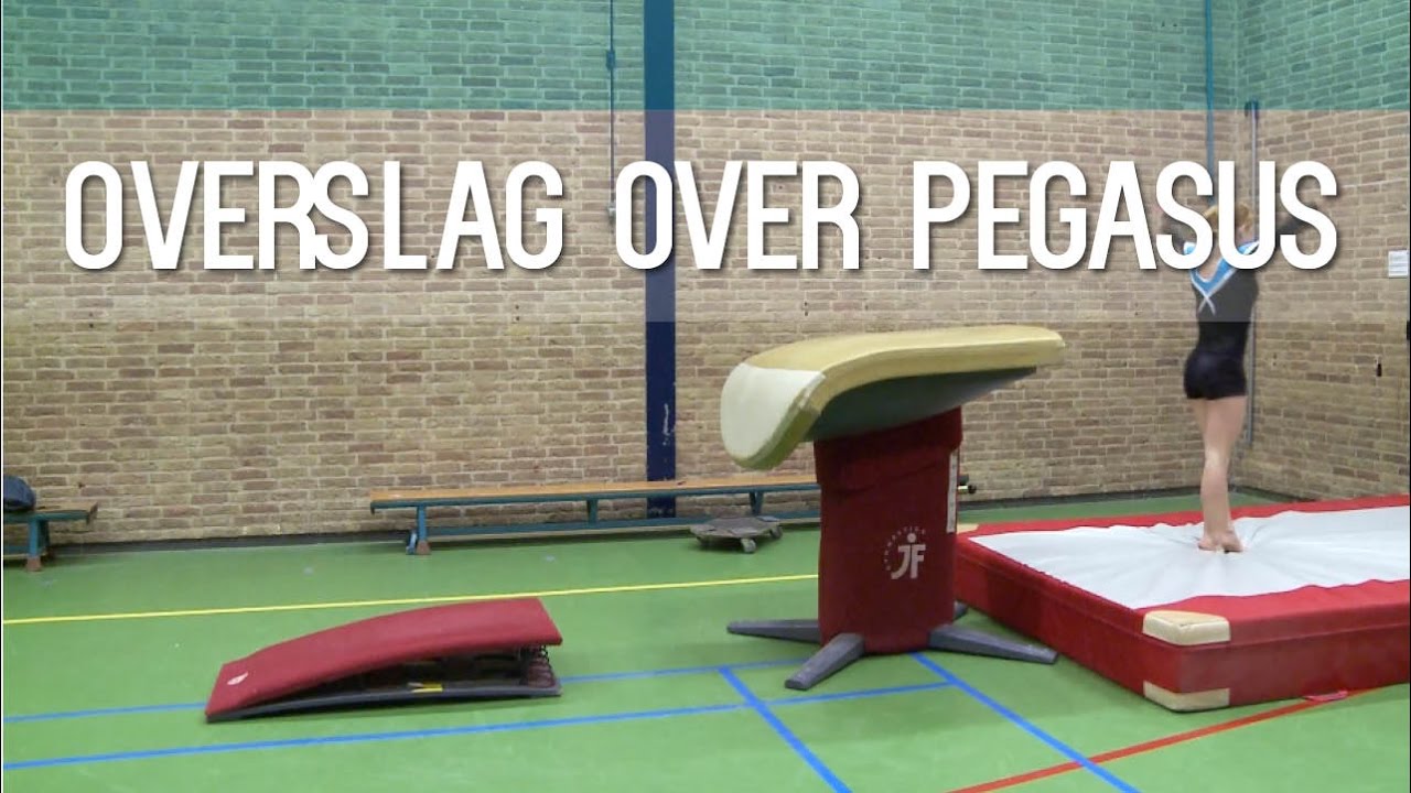 Hoe doe je een overslag over de pegasus? - Typisch Turnen - YouTube